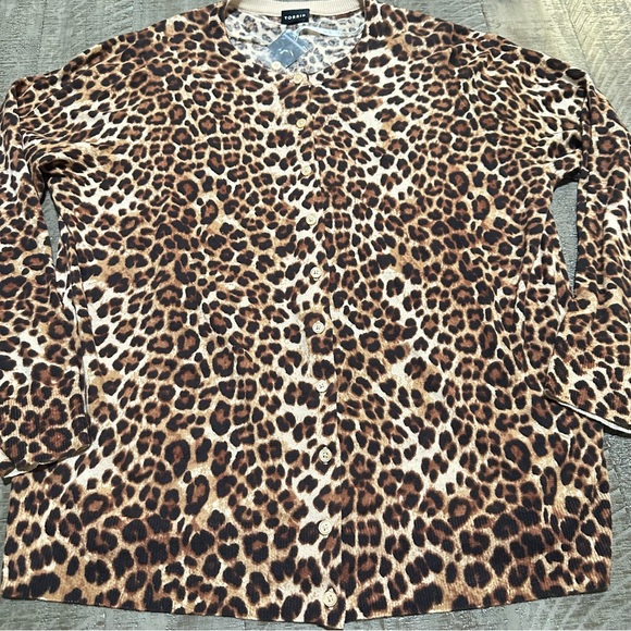torrid | Sweaters | Torrid Cardigan Leopard Print | Poshmark